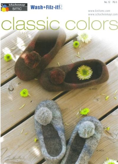 Filz it! Knitting Pattern No.12 - Slippers | Wash+Filz-it Felting Magic ...