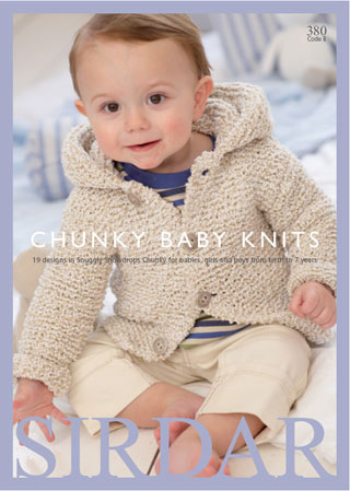 Chunky Baby Knits Book 380 | Sirdar Yarns Snuggly Snowdrops for babies ...