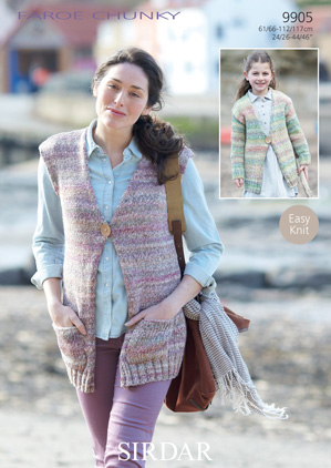 Sirdar Faroe Book 453 | Sirdar Faroe Chunky | Super Chunky | English Yarns Online Store