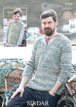 Sirdar Faroe Book 453 | Sirdar Faroe Chunky | Super Chunky | English Yarns Online Store