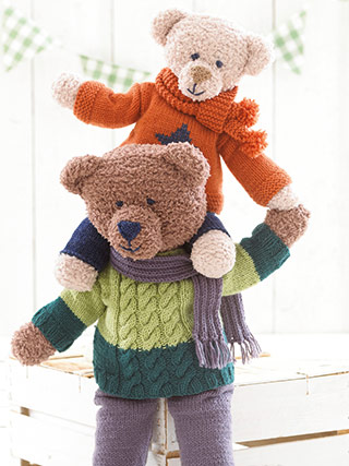 Sirdar The Bear Book (506) | Snuggly Snowflake Chunky | Snuggly DK ...