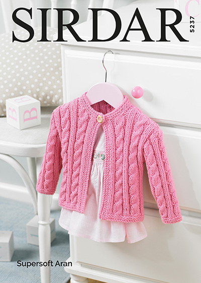 Sirdar Pattern Leaflets using Supersoft Aran - Rowan Yarns RYC Sirdar Sublime English Yarns ...