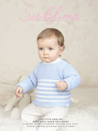 The Fifth Sublime Baby 4 ply Handknit Book 689 | Sirdar Yarns | Sublime ...