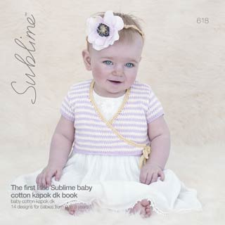The First Little Sublime Baby Cotton Kapok Dk Book 618 Sirdar Yarns ...