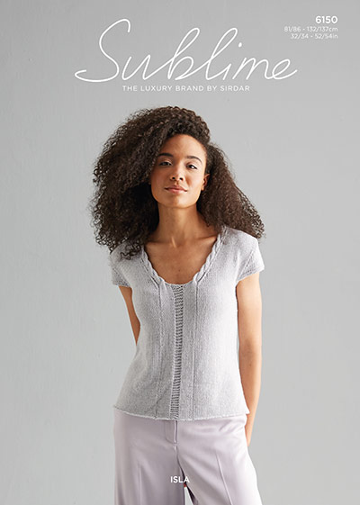 Sublime Pattern Leaflets using Isla - Rowan Yarns RYC Sirdar Sublime ...