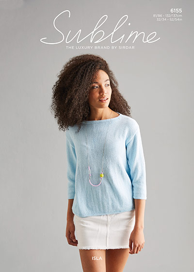 Sublime Pattern Leaflets using Isla - Rowan Yarns RYC Sirdar Sublime ...