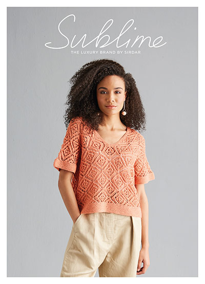 Sublime Pattern Leaflets using Isabella - Rowan Yarns RYC Sirdar ...